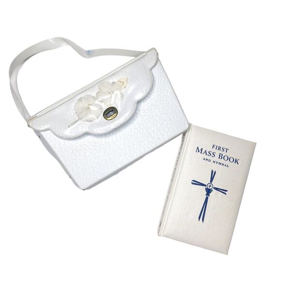 Vintage | Accessories | Vintage 96s Childs First Mass Book And Hymnal ...